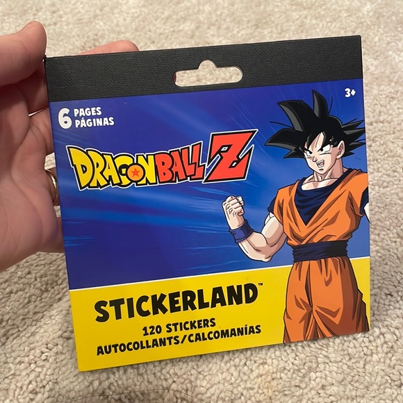 Hot Topic | Accessories | Nwt Dragon Ball Z Sticker Book | Poshmark